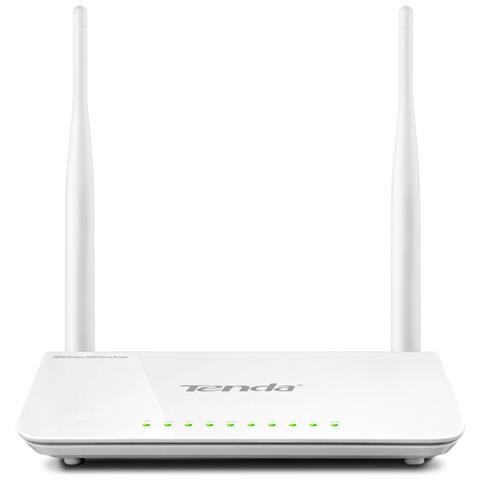 TENDA - Router Wireless F300 N300 4 Porte Fast Ethernet LAN 10/100 Mbps ...